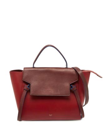 Celine mini sac &agrave; main Belt - Rouge