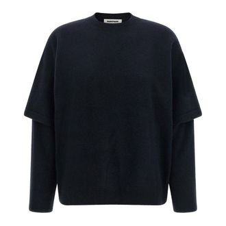Darkpark Troy Pullover - - Knitwear - Damen - Blau - XS