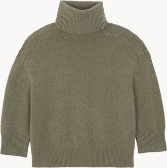 Kujten Pull cachemire col roulé oversize, 8 fils - Pull Diana