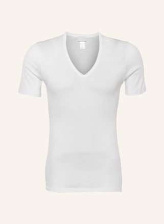 Hanro V-Shirt Cotton Pure weiss
