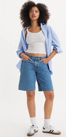 Levi's Baggy Dad Jorts - Damen - Blau / Blau