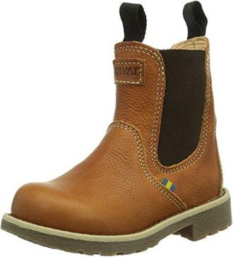 Kavat Husum EP, Bottes Chelsea courtes, non doublées femme, Marron - Braun (Lightbrown), 31 EU (12.5 Kids UK)