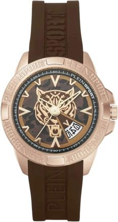 Plein Sport Homme, Accessoires, Brun, Taille: ONE Size Touchdown Psfba0323 Quartz Watch