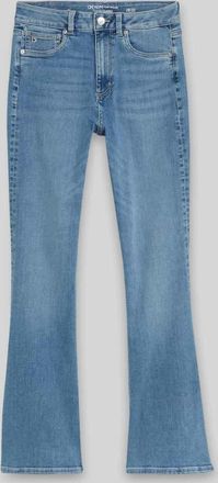 Tom Tailor Denim Bootcut Jeans aus Baumwoll-Mix im 5-Pocket-Design