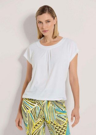 Madeleine Kurzarmshirt Leichtes Kurzarm-Shirt mit Rundhalsausschnitt