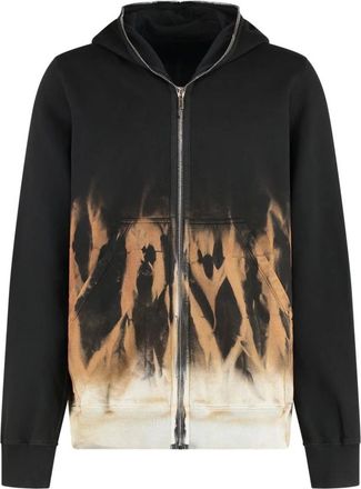 Rick Owens Homme, Sweatshirts et sweats &agrave; capuche, Noir, Taille: XL Zip-throughs