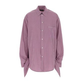Balenciaga Damen, Blusen & Hemden, Lila, XSGr&ouml;&szlig;e