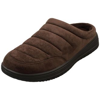 Skechers Relaxed Fit Herren Murette - GARVANZA Hausschuhe Pantoffeln 204636 Braun, Schuhgröße:42 EU