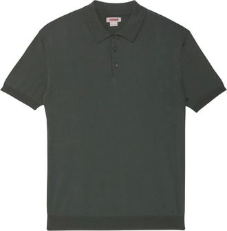 Baracuta Homme, Tops, Vert, Taille: M Polo Knit Cotton