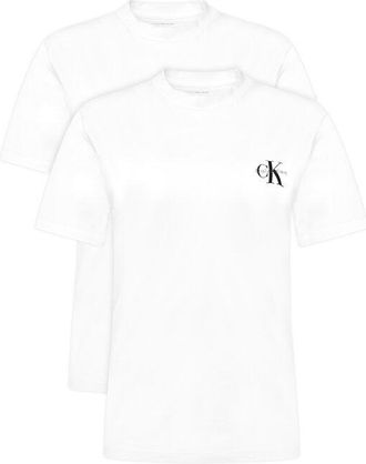 Calvin Klein Jeans T-Shirt-Set LV047C905G Wei&szlig; Regular Fit