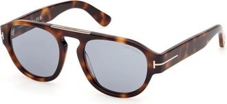 Tom Ford Lunettes de soleil Pablo-02 - Homme - Accessoires - Brun - Taille: 52 MM