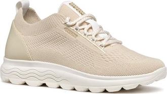 Geox Baskets D Spherica A pour Femme, Taupe, 37 EU