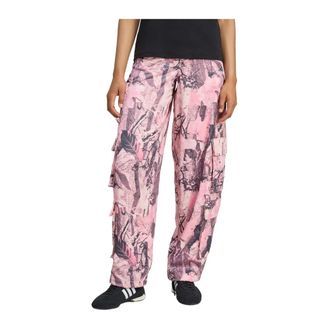 adidas Femme, Pantalons, Multicolore, Taille: W27 Pantalon Cargo en Satin Multicolore