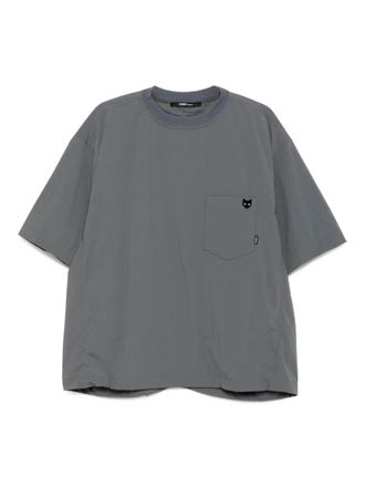 Songzio polo &agrave; imprim&eacute; broderies - Gris