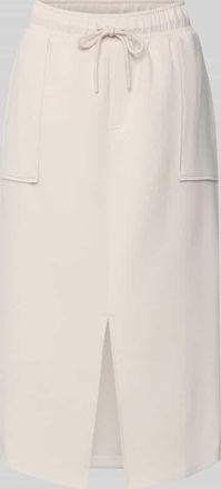 Christian Berg Knielanger Rock mit aufgesetzten Taschen