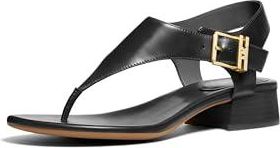 Michael Kors Sandales plates Robyn Flex pour femme, noir, 38 EU