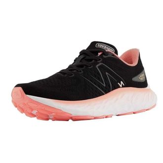 New Balance Damen Fresh Foam X Evoz V3 Sneaker, Schwarz mit Silbermetallic, 36.5 EU
