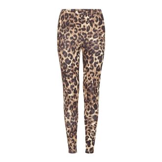 Ichi Ichi - Leggings imprim&eacute; l&eacute;opard Tannin W.Print - Femme - Pantalons - Multicolore - Taille: 42 FR