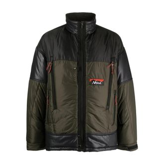 Junya Watanabe Gesteppte Jacke mit hohem Kragen - - Jackets - Herren - Mehrfarbig - M