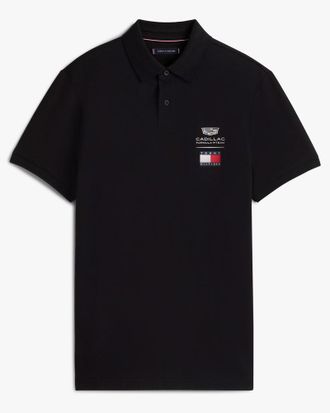 Tommy Hilfiger TH x Cadillac Formula 1 Team Piqu&eacute;-Poloshirt mit Logo in