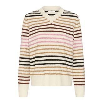 Inwear Guni V-Ausschnitt - - Knitwear - Damen - Mehrfarbig - XS