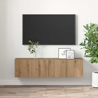 Generic H&auml;ngende TV-Schr&auml;nke, Schwebende Medienkonsole, Platzsparender Wandschrank f&uuml;r die Dekoration des TV-Bereichs Im Wohnzimmer und die Organisation von M