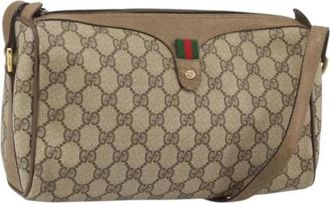 Gucci Sac bandouli&egrave;re vintage doccasion - Femme - Pre-owned - Beige - Taille: ONE Size