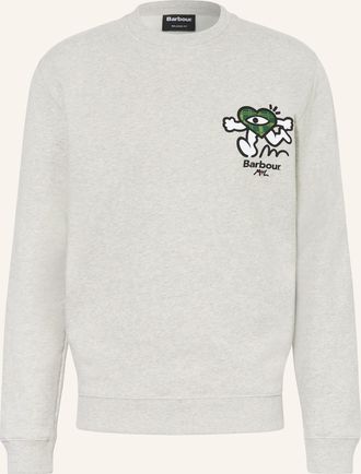 Barbour Sweatshirt grau