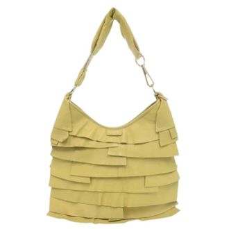 Saint Laurent Sac bandouli&egrave;re Pre-owned - Femme - Pre-owned - Jaune - Taille: ONE Size