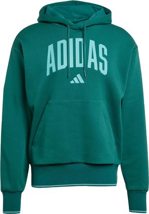 adidas Mens Collegiate Hoodie Collegiate Green/Powder Teal 2XL