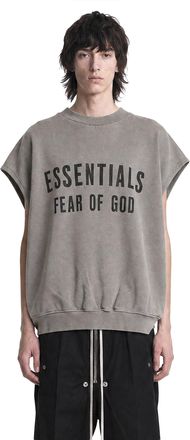 Fear of God Relaxed Fleece Cut-Off Sweatshirt