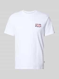 Pepe Jeans London Regular Fit T-Shirt aus reiner Baumwolle Modell SMALL FLAG