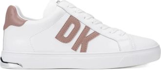 DKNY Dkny, Femme, Chaussures, Blanc, Taille: 38 1/2 EU Abeni Lace-Up Baskets 30mm