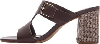 Emanuelle Vee Femme, Chaussures, Brun, Taille: 39 EU Farah Heeled Mule
