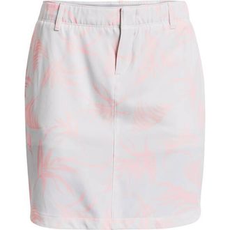 Under Armour Damen UA Links Stoff-Skort mit Aufdruck