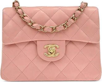 Chanel 2008-2009 mini Classic Schultertasche - Rosa