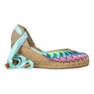Toni Pons Regenbogen Espadrilles f&uuml;r stilvolle Sommertage - - Shoes - Damen - Blau - 38 EU