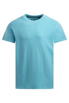 Camp David Rundhalsshirt aus Baumwolle