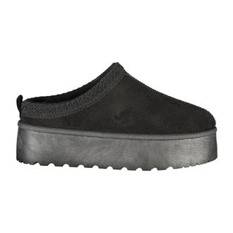 Laura Biagiotti Femme, Chaussures, Noir, Taille: 39 EU Furry Clogs