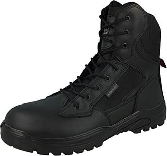 Groundwork Bottines de sécurité avec embout en acier pour la sécurité militaire, bleu onyx, 42 1/3 EU