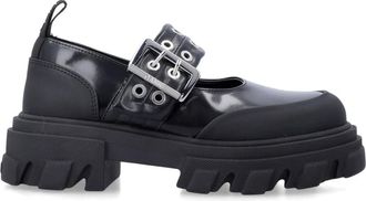 Ganni Femme, Chaussures, Noir, Taille: 40 EU Cleated Ballerina