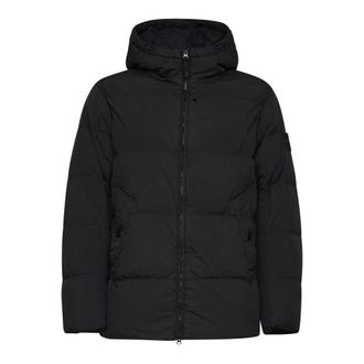 Stone Island Homme, Vestes, Noir, Taille: 2XL Stone Island Manteaux