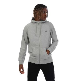 Timberland Exeter River Hoodie mit durchgehendem Reißverschluss für Herren (Grauheide)