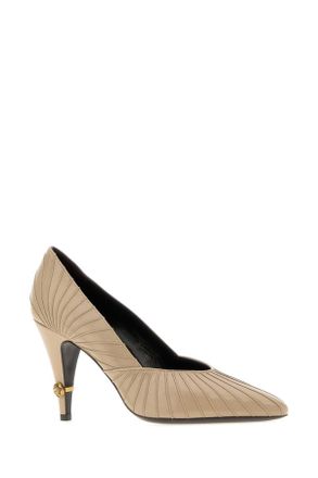 Versace 1k13jbeigegold82 Scarpe Con Tacco High Heel Shoes