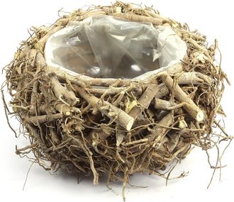 Countryfield pflanzkorb Sterre 15 x 23 x 12 cm Holz Natur