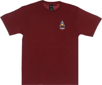 HUF Video Format Triple Triangle Tee - - Tops - Herren - Rot - XL