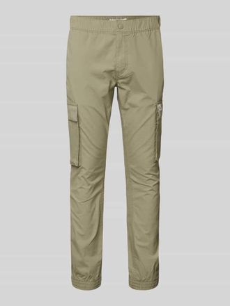 Calvin Klein Jeans Skinny Fit Cargohose mit Label-Patch