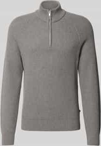 Matinique Regular Fit Troyer aus reiner Baumwolle