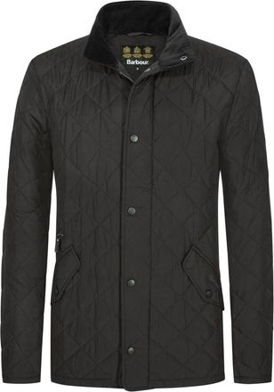 Barbour Leichte Steppjacke mit Cordkragen in