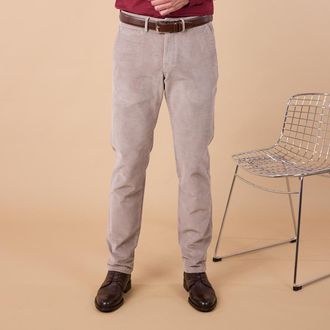 Bexley Norman - Pantalon homme gris taupe clair